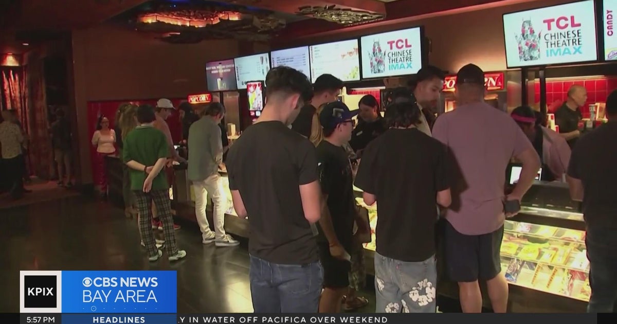 Movie theaters see biggest weekend since 2019 - CBS San Francisco