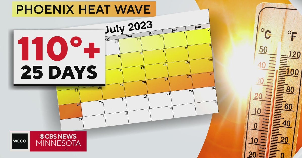 Nearly 200M Americans see at least 90-degree heat Tuesday - CBS Minnesota