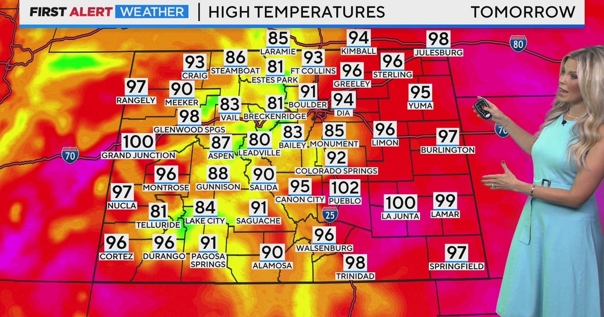 The Heat Continues With More Afternoon Storms - CBS Colorado