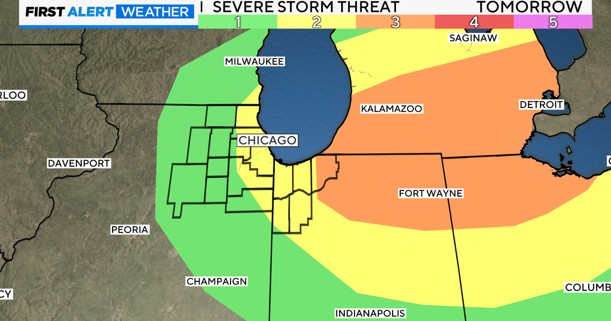 Chicago First Alert Weather: It's steamy and could get stormy - CBS Chicago