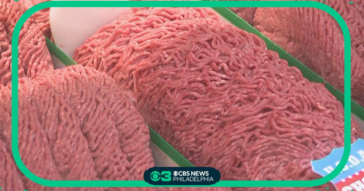 Salmonella in ground beef sickens at least 9 people in NJ - CBS ...