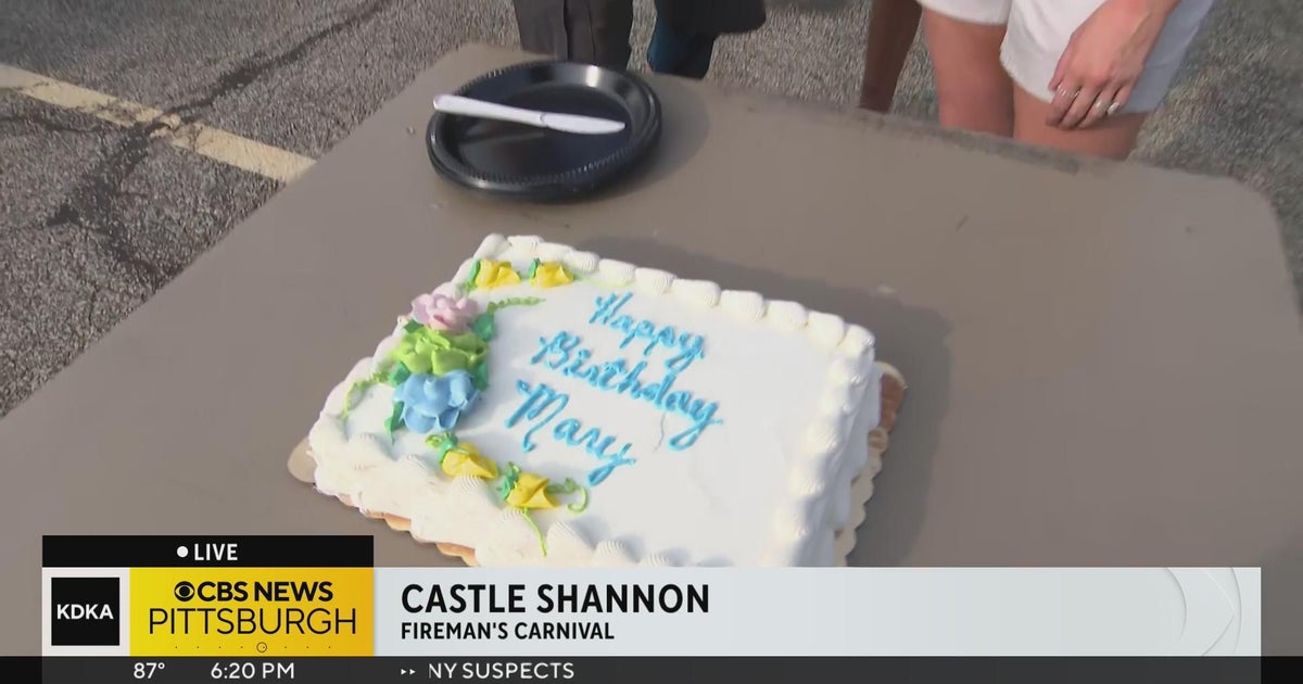Mary Ours has pre-birthday fun at Castle Shannon fireman's carnival ...
