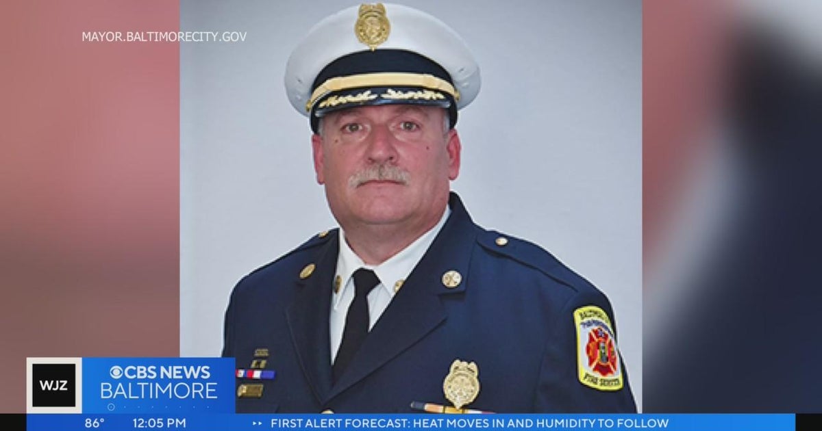 Scott nominates James Wallace for Baltimore's next fire chief - CBS ...