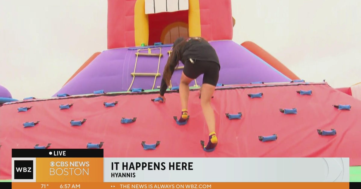 A look inside Funbox, the giant bounce park on Cape Cod - CBS Boston