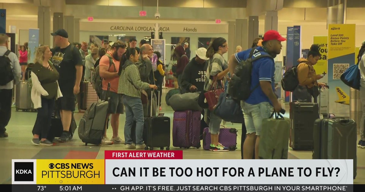 Heat and flights - CBS Pittsburgh