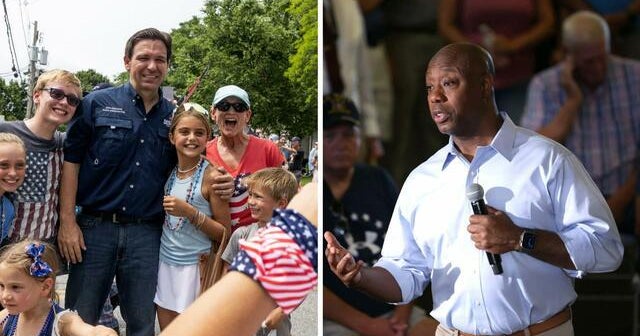 GOP candidates hit the campaign trail in Iowa as new poll shows opening ...