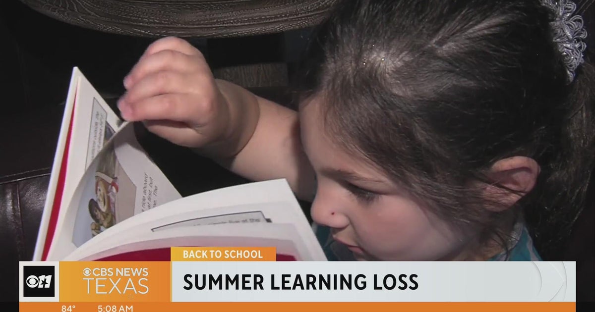How to prepare for the school year after summer vacation - CBS Texas