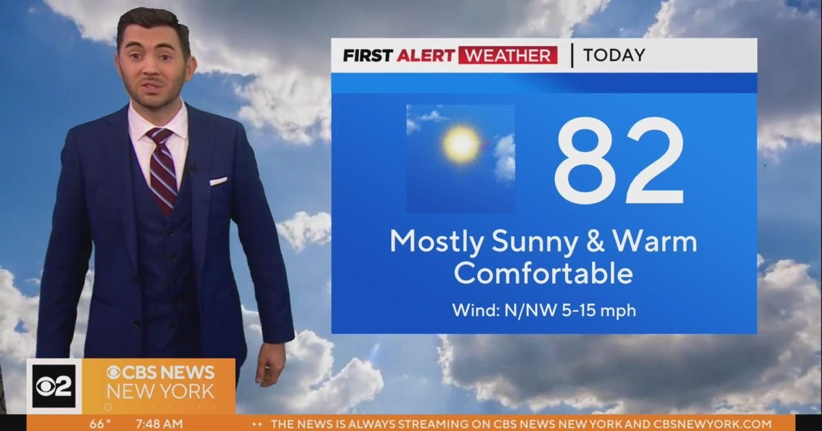 First Alert Weather: CBS New York's Sunday AM update - 7/30/23 - CBS New York