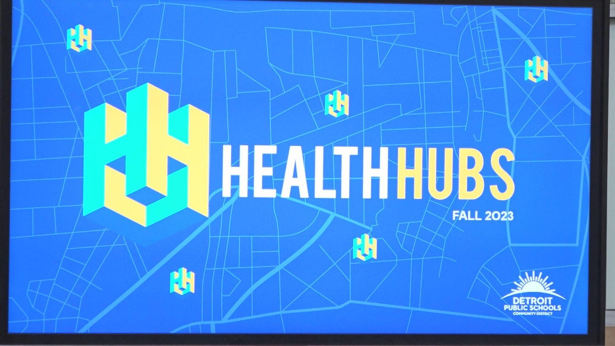 Detroit public schools announce launch of Health Hubs - CBS Detroit