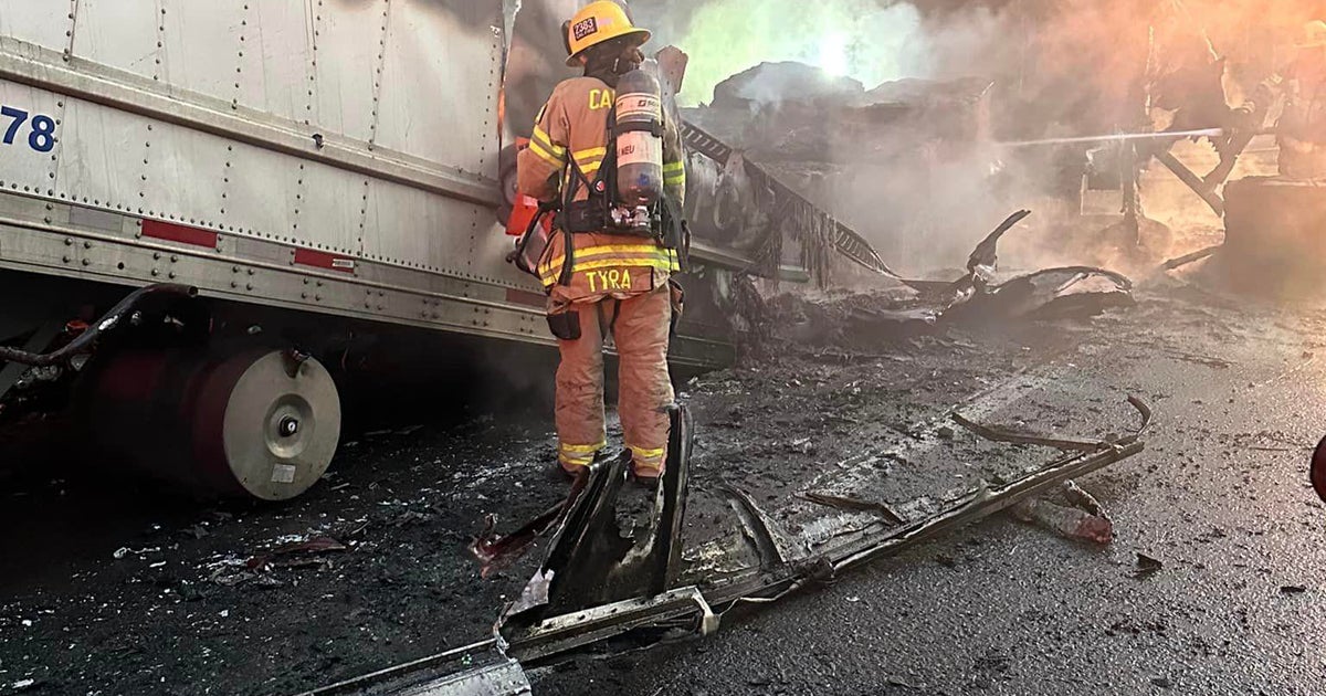 Semi-truck on I-80 caught fire with 40,000 pounds of chocolate in it ...