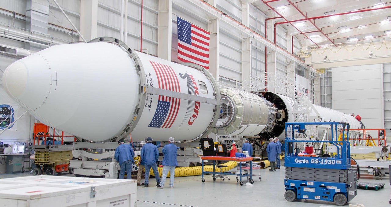Antares Rocket Launch Of Northrop Grumman's Antares Rocket Scrubbed In