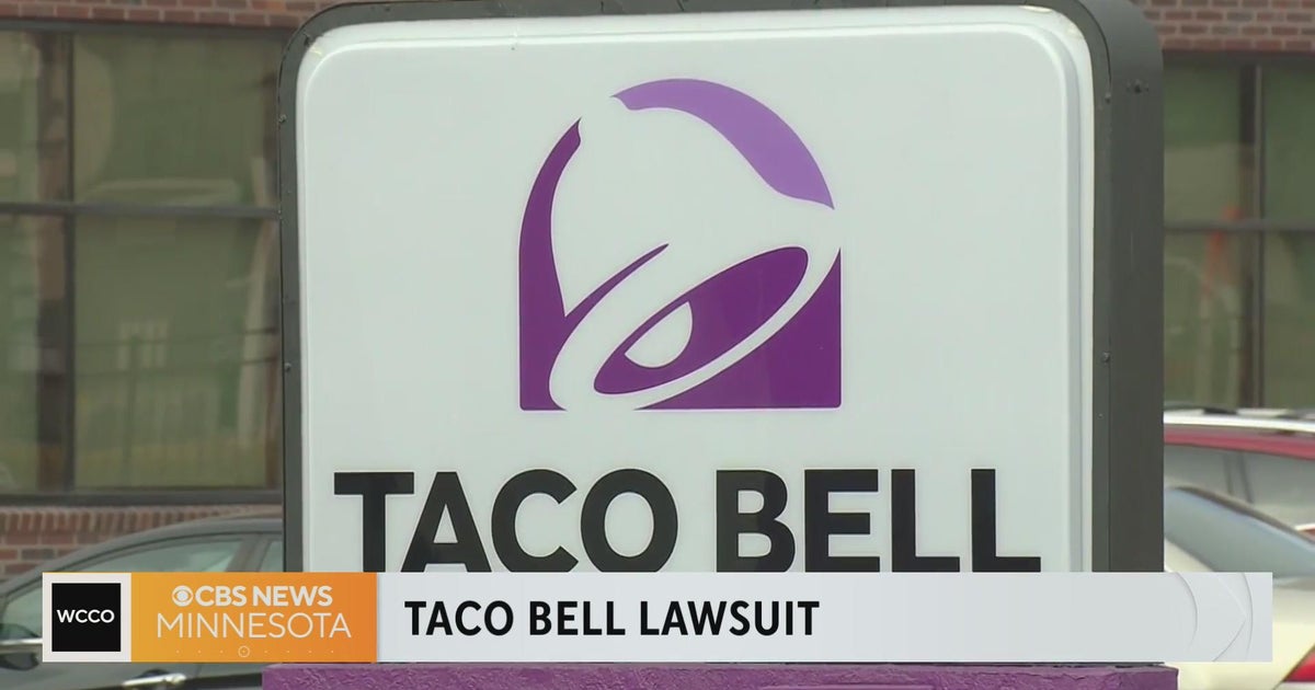 Customer sues Taco Bell for false advertising - CBS Minnesota