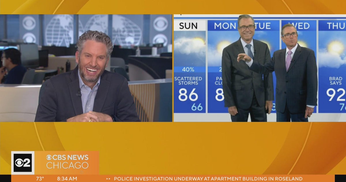 Live on The Stream: Brad predicts the weather with Ed - CBS Chicago