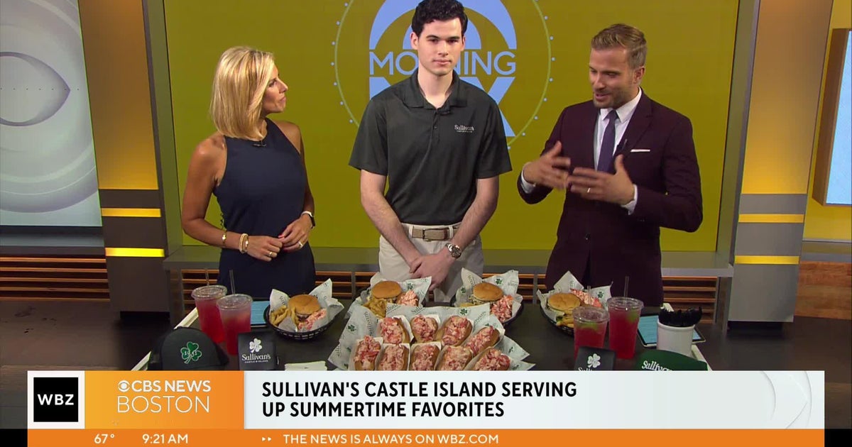 Sullivan's Castle Island serving up summertime favorites - CBS Boston