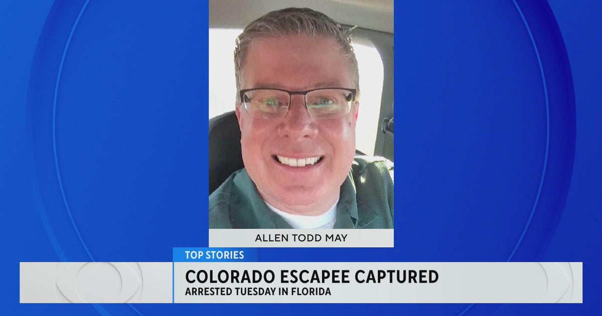Fugitive Allen Todd May who escaped from prison in Colorado captured in ...