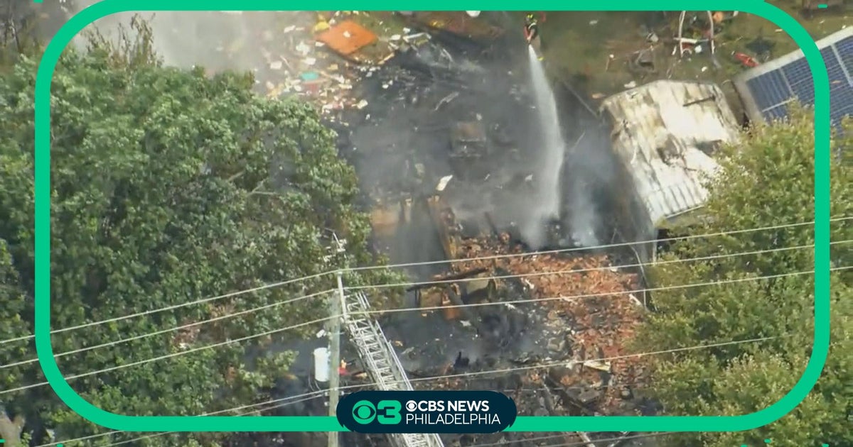 BREAKING: 2 people killed in New Jersey house explosion, 2 still missing - CBS Philadelphia