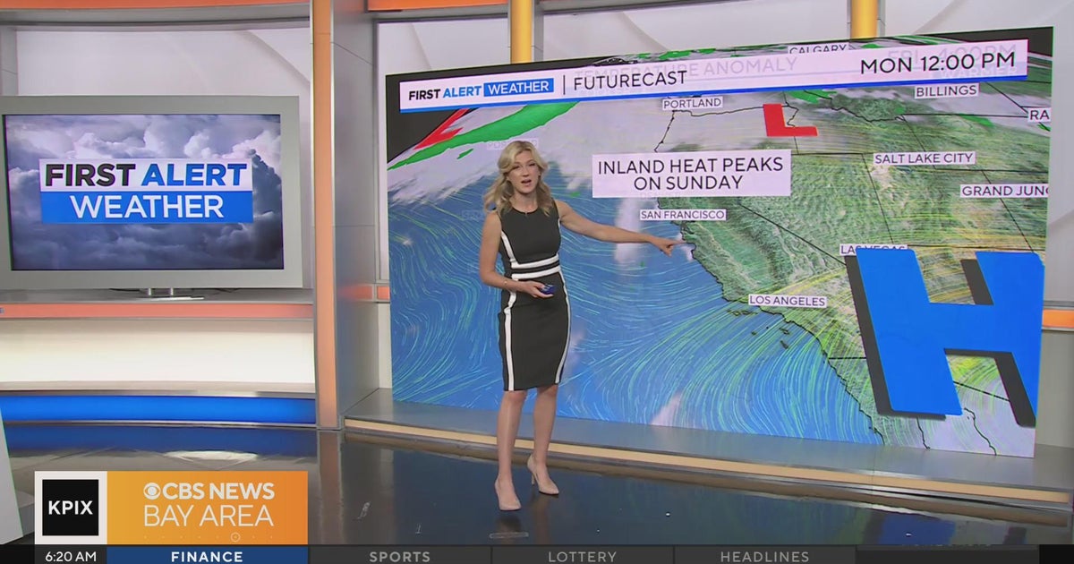 Friday morning First Alert Weather forecast - CBS San Francisco
