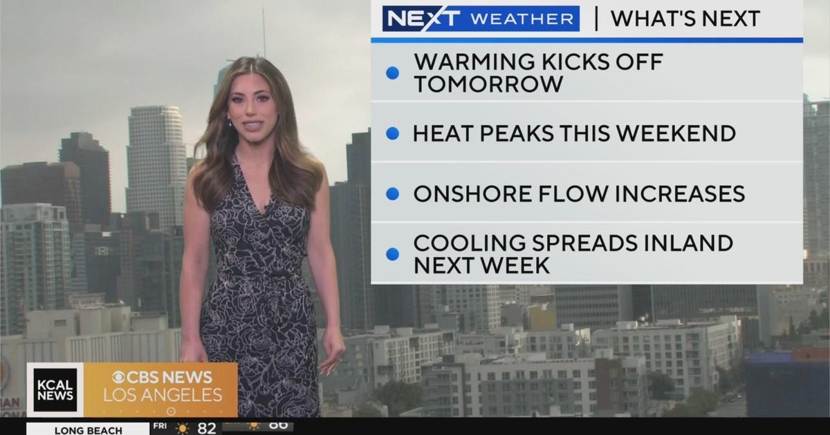 Alex Biston's Morning Forecast (August 4) - CBS Los Angeles