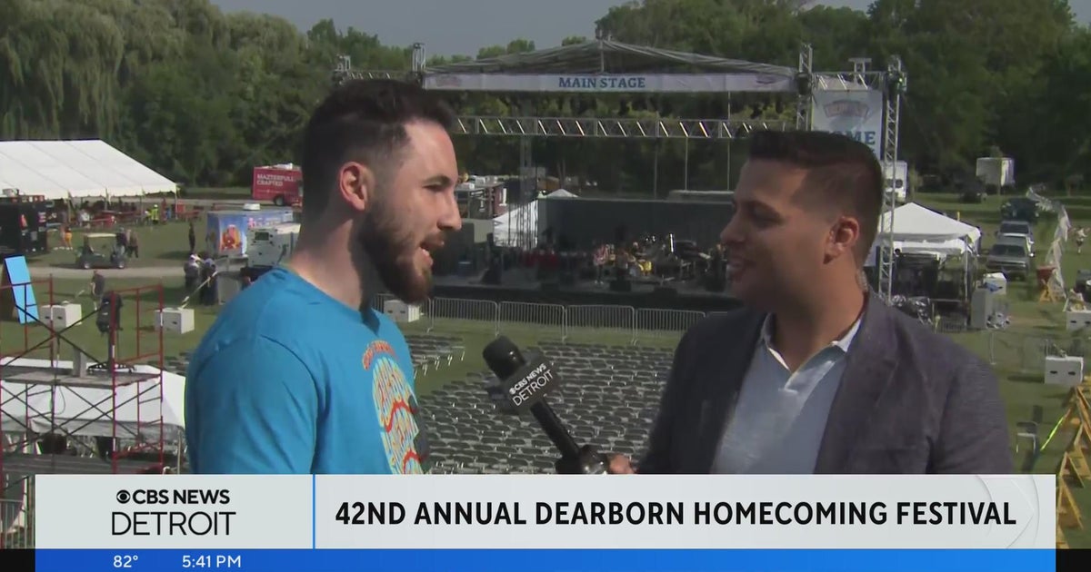 42nd annual Dearborn Homecoming festival on tap this weekend - CBS Detroit