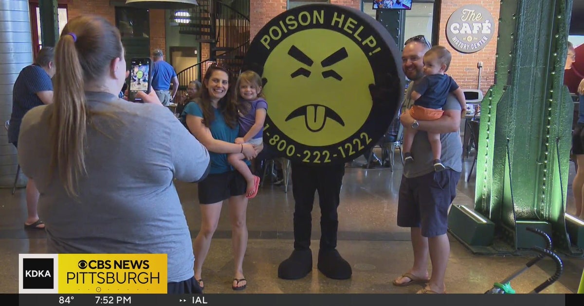 Mr. Yuk mascot makes his debut - CBS Pittsburgh