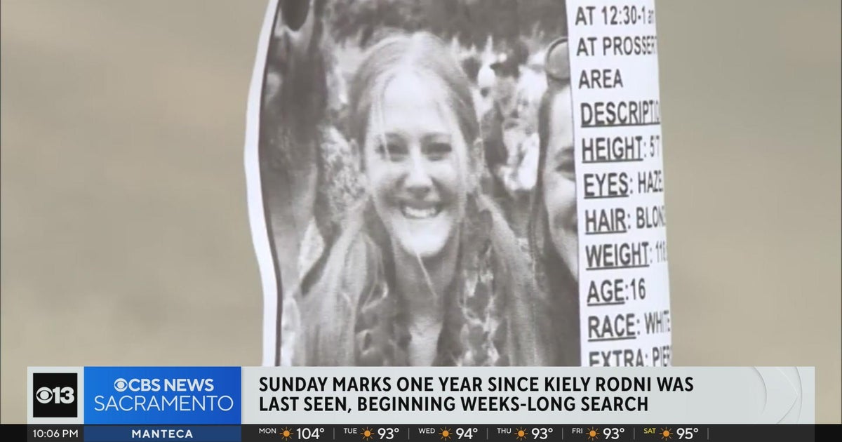 Kiely Rodni disappearance: One year later - CBS Sacramento