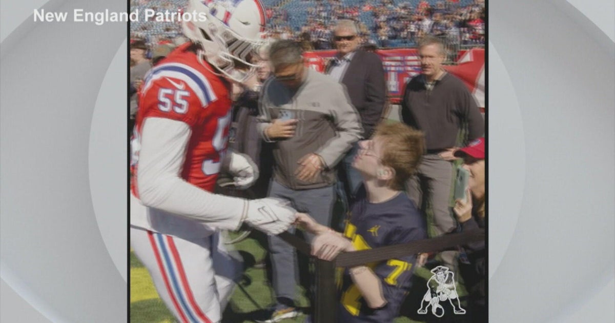Patriots' Josh Uche carries Team Impact friendship into NFL - CBS Boston