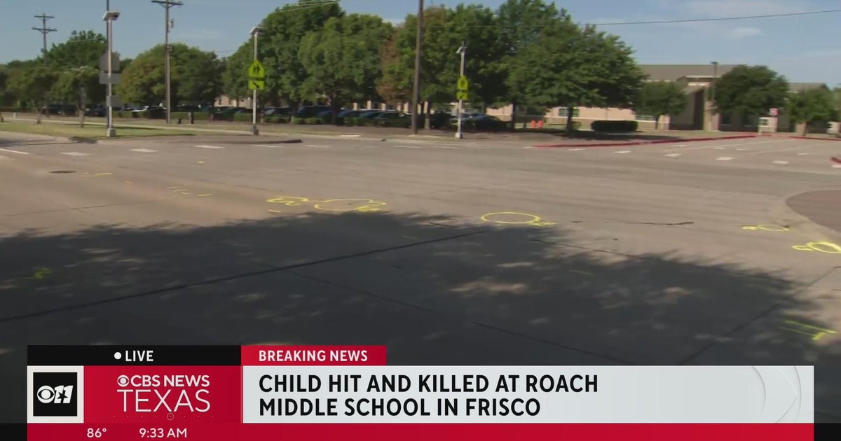 Teen killed riding bike near Roach Middle School - CBS Texas