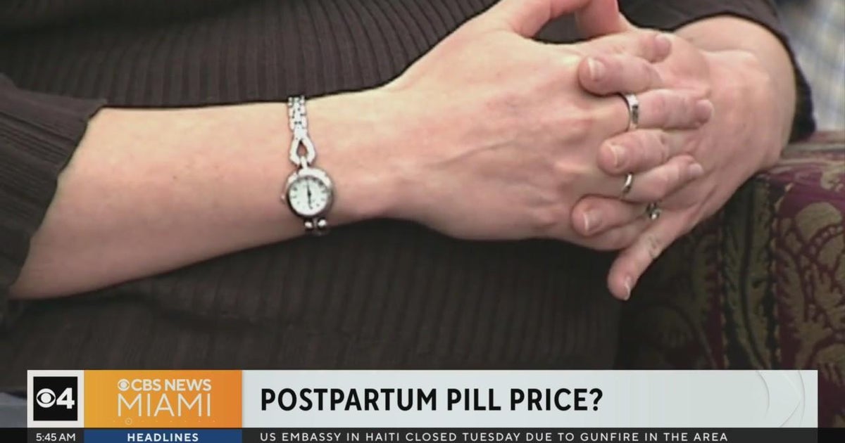 FDA approves first pill for postpartum depression - CBS Miami