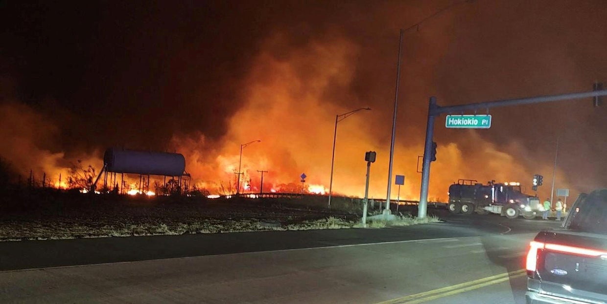 Maui fires death toll rises to at least 55, hundreds evacuated; Biden ...