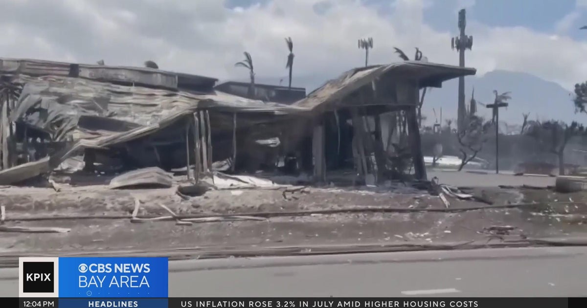 Scope of destruction, death toll from deadly fires in Maui grows - CBS ...