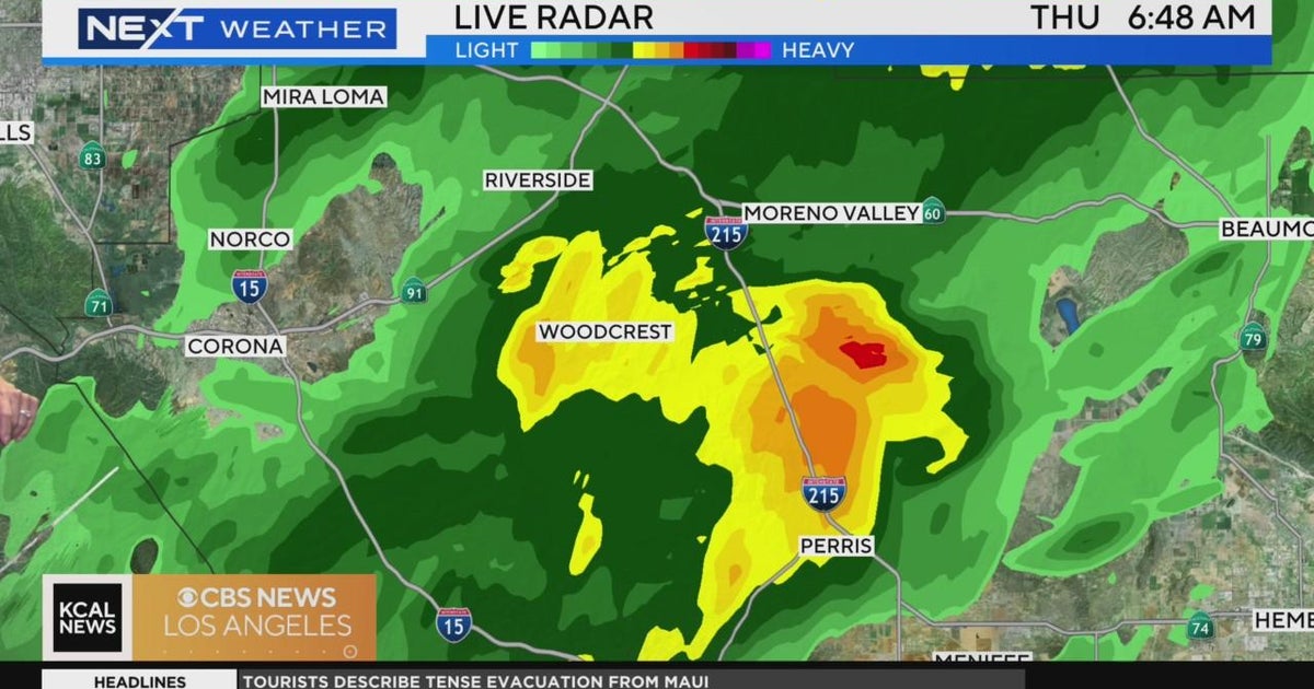 Amber Lee's Morning Weather (August 10) - CBS Los Angeles