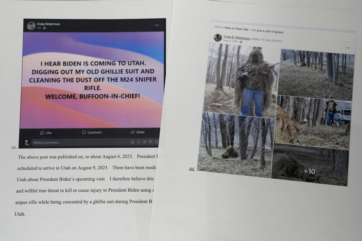 Man killed during FBI raid in Utah posted threats online against Biden ...