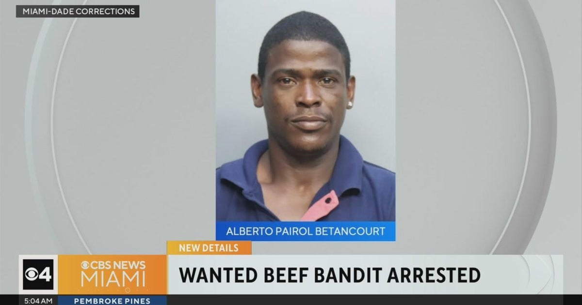 Meat theft suspect arrested - CBS Miami