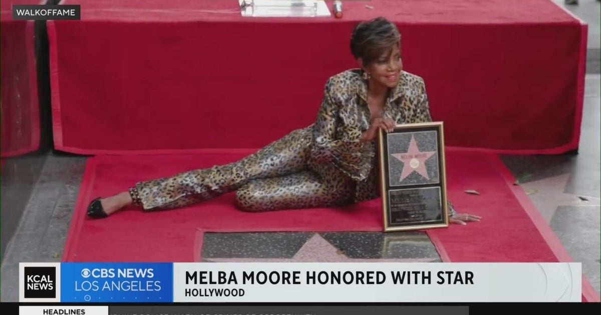 Melba Moore receives star on Hollywood Walk of Fame - CBS Los Angeles