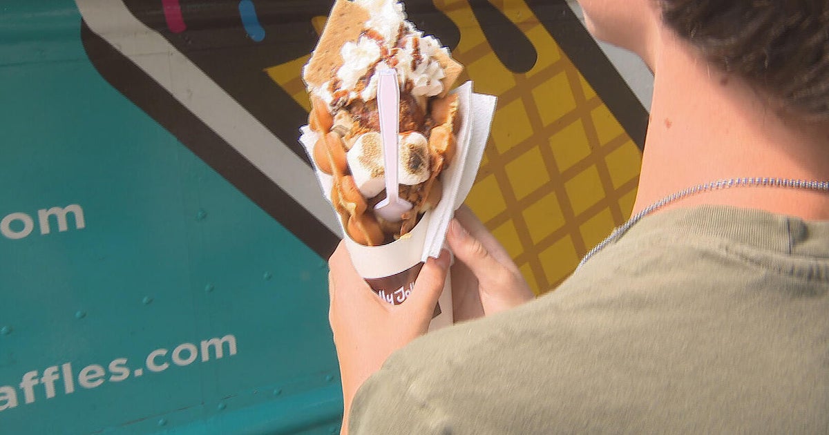 Food Truck Friday: Lolly Jolly Waffles a sweet 'show stopper' - CBS Boston
