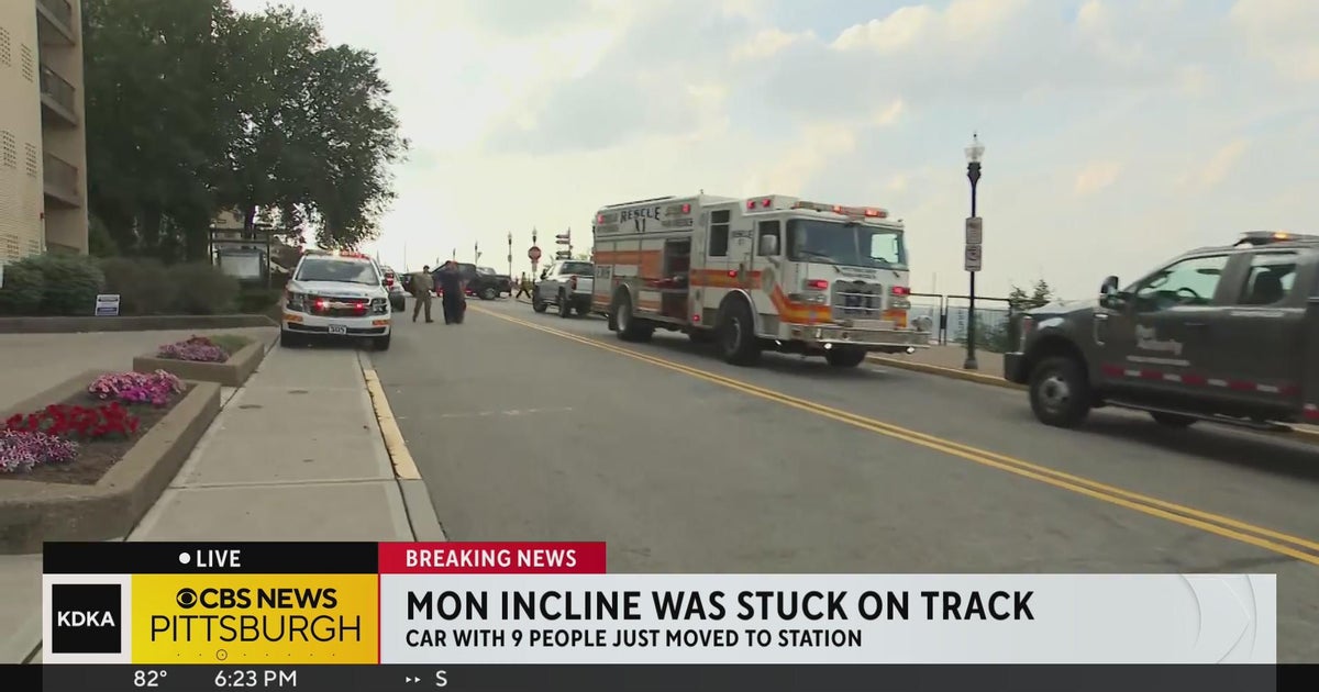 Mon Incline gets stuck - CBS Pittsburgh