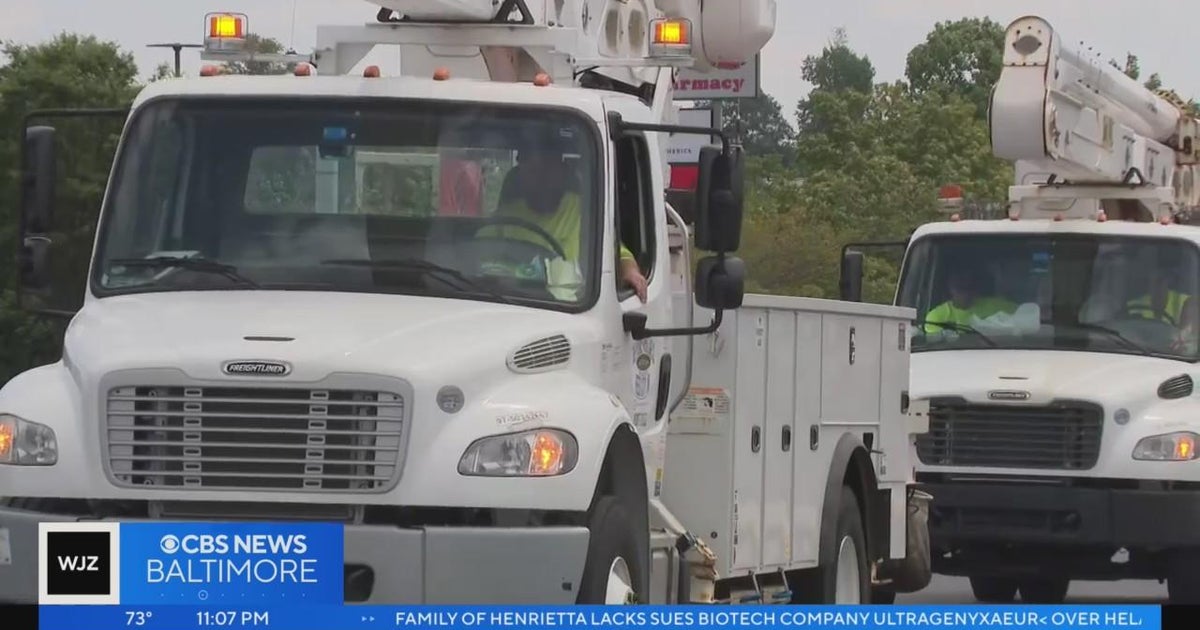 BGE: Power restored to all gas and electric customers following Monday ...