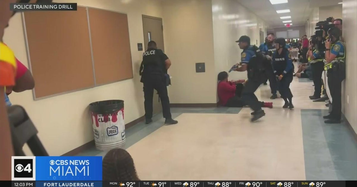 Miami-Dade schools police hold "active shooter" drill ahead of start of ...