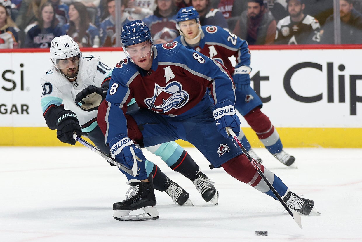 Colorado Avalanche's Cale Makar is the cover athlete for NHL24 video ...