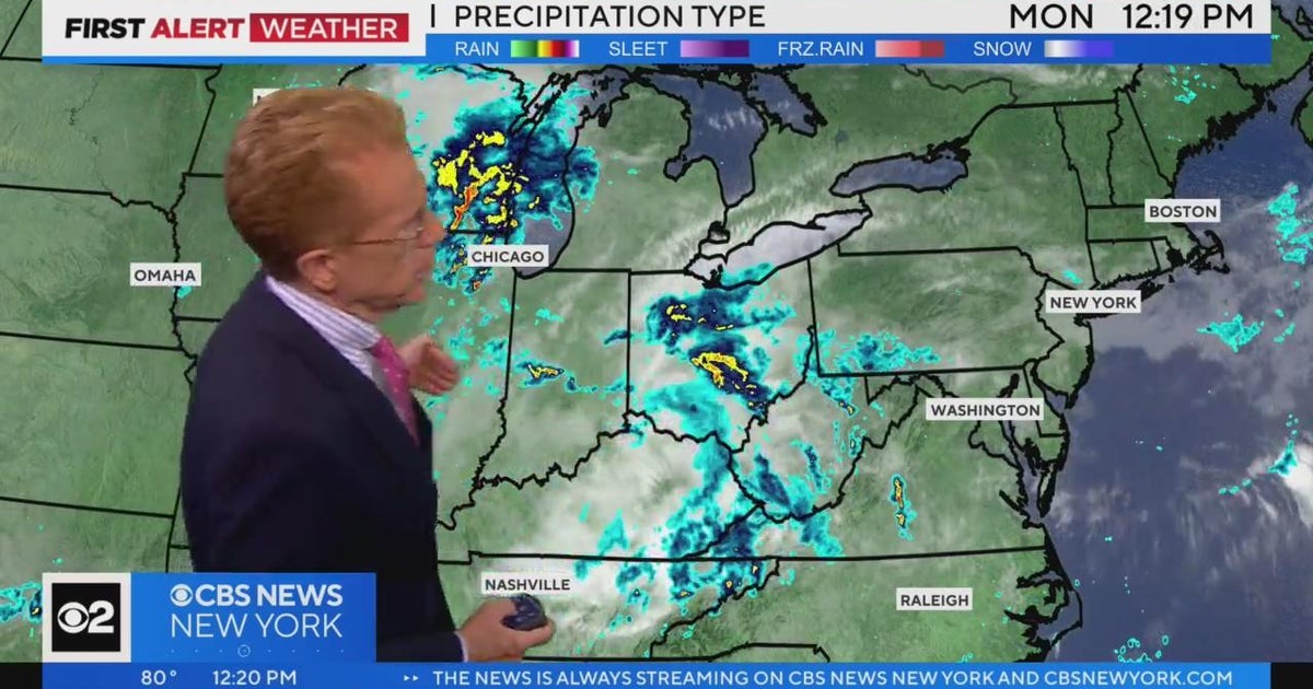 First Alert Weather: CBS New York's Monday afternoon update - 8/14/23 - CBS New York