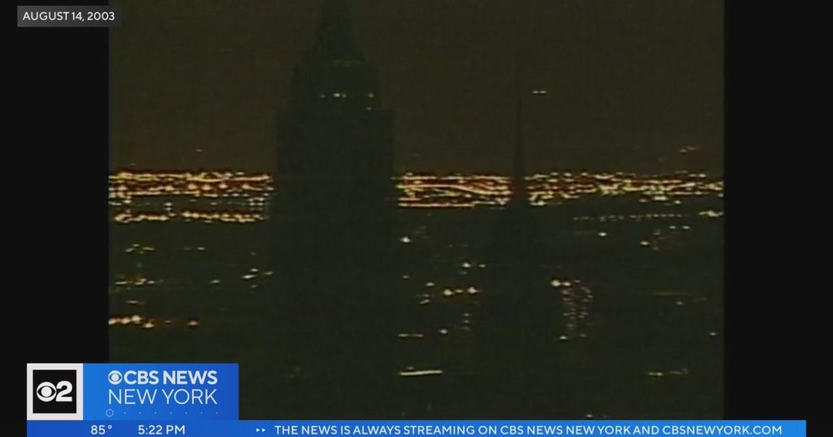 20 years since blackout of 2003 - CBS New York