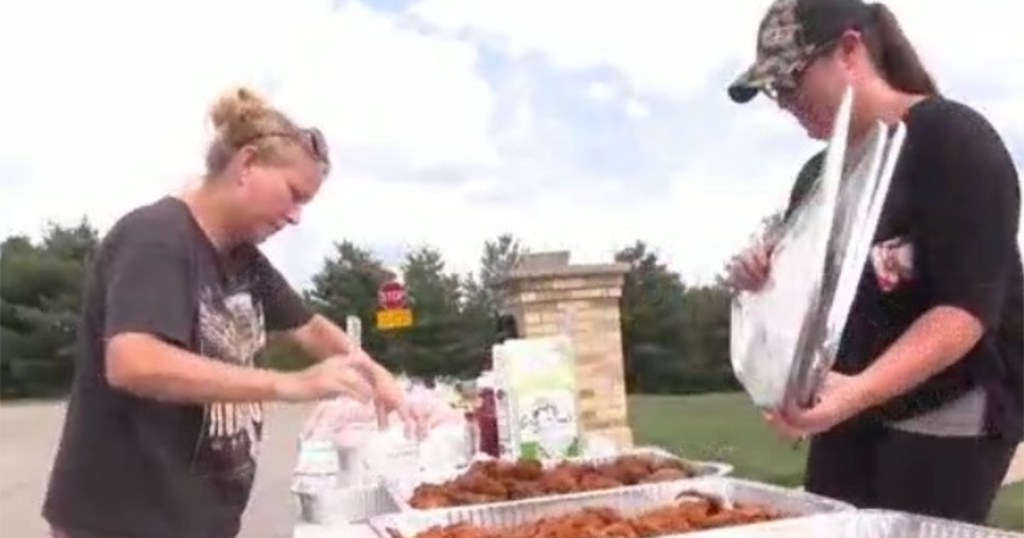 Community members gather to aid first responders after house explosion ...