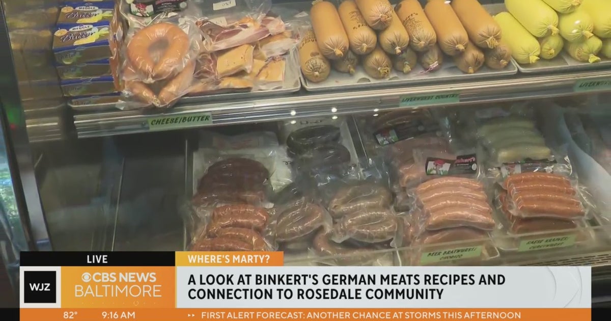 Where's Marty? Visiting Binkert's German Meats in Rosedale - CBS Baltimore
