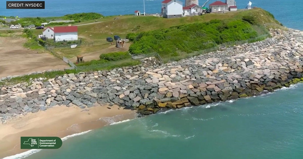 Montauk Point Lighthouse reopens after restoration project - CBS New York