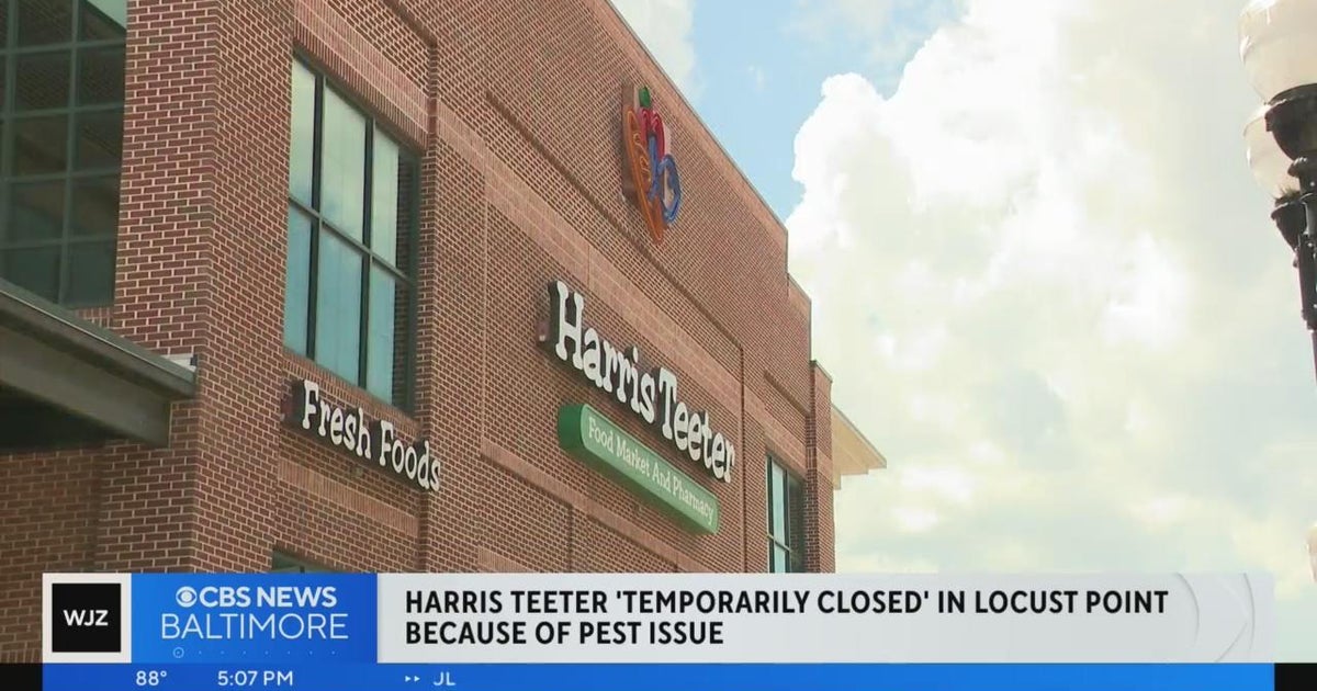 Harris Teeter 'temporarily closed' in Locust Point 'for pest control ...