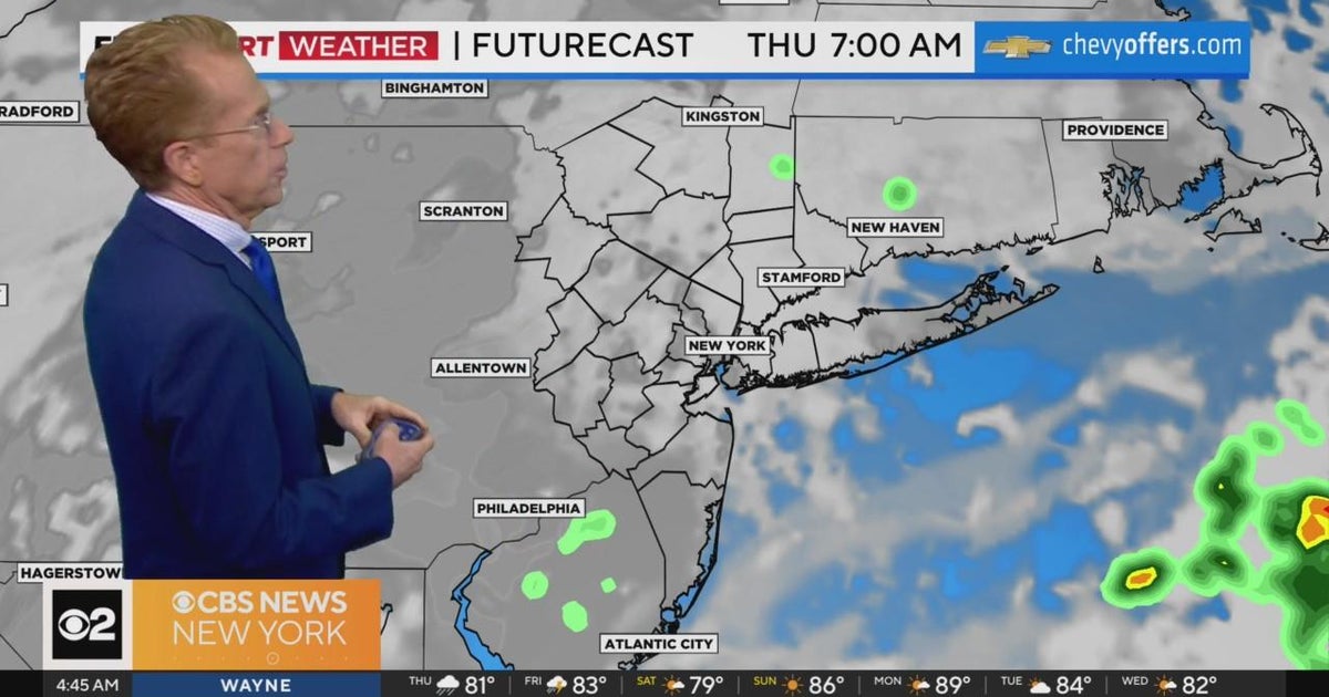 First Alert Weather: CBS New York's Thursday AM update - 8/17/23 - CBS New York