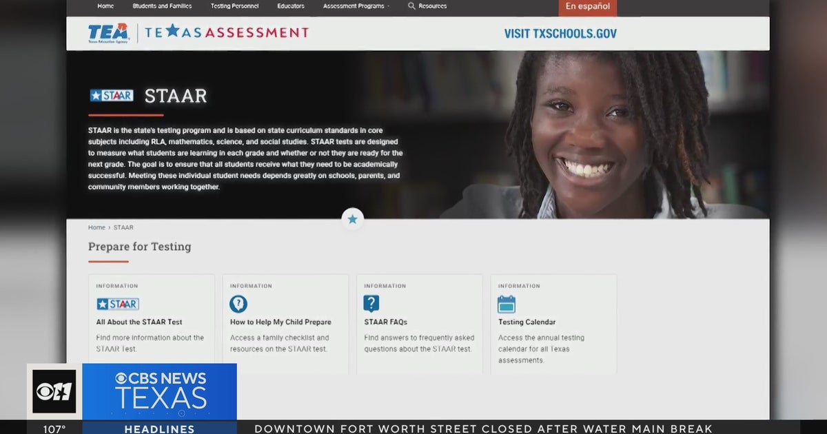 Texas school districts putting STAAR test results to use - CBS Texas