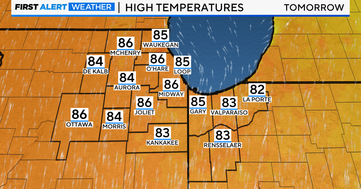Weather: Clear tonight with higher temps for tomorrow - CBS Chicago