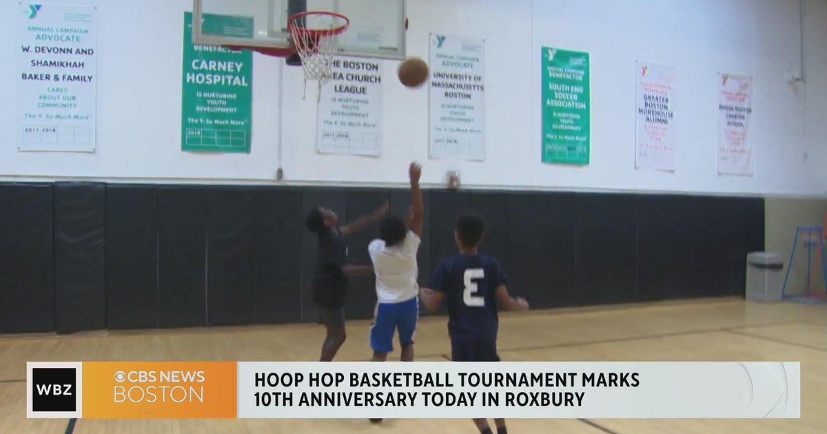 Hoop Hop basketball tournament celebrates 10 years in Roxbury - CBS Boston