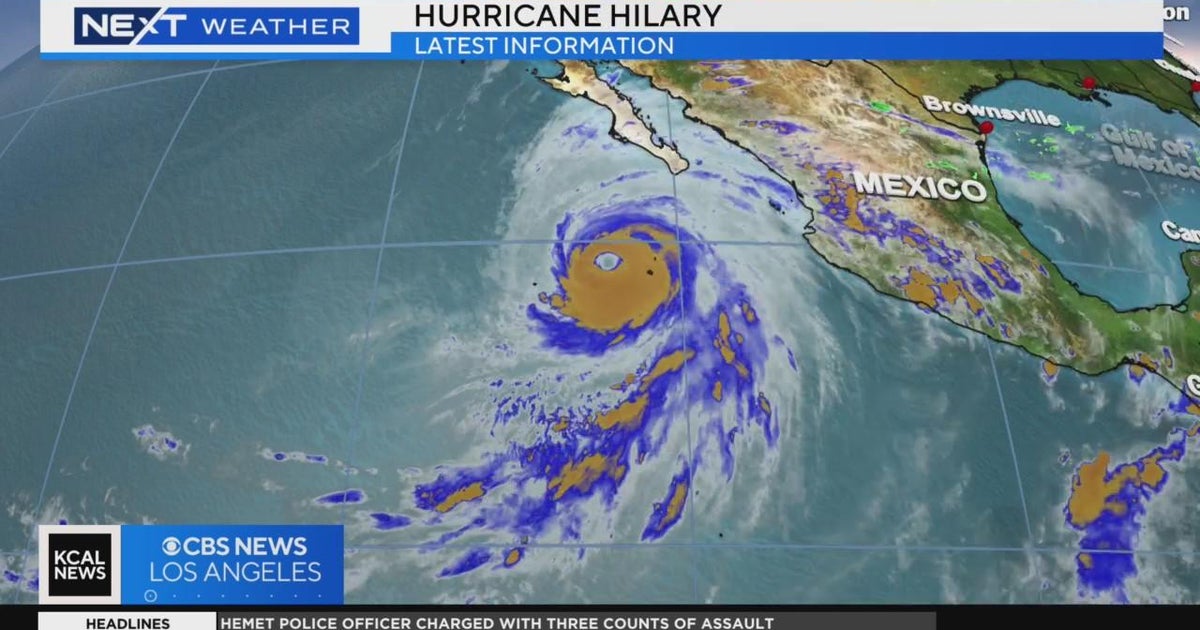Hurricane Hilary approaches Mexico - CBS Los Angeles